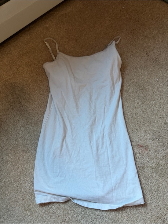 No Boundaries | Tops | No Boundaries White Spaghetti Strap Tank Dress ...